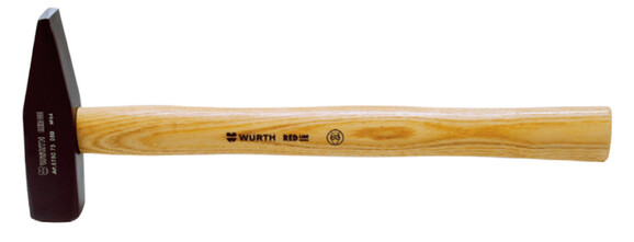 Молоток слюсарный Wurth Red Line 1500г деревянная рукоять (575073150)